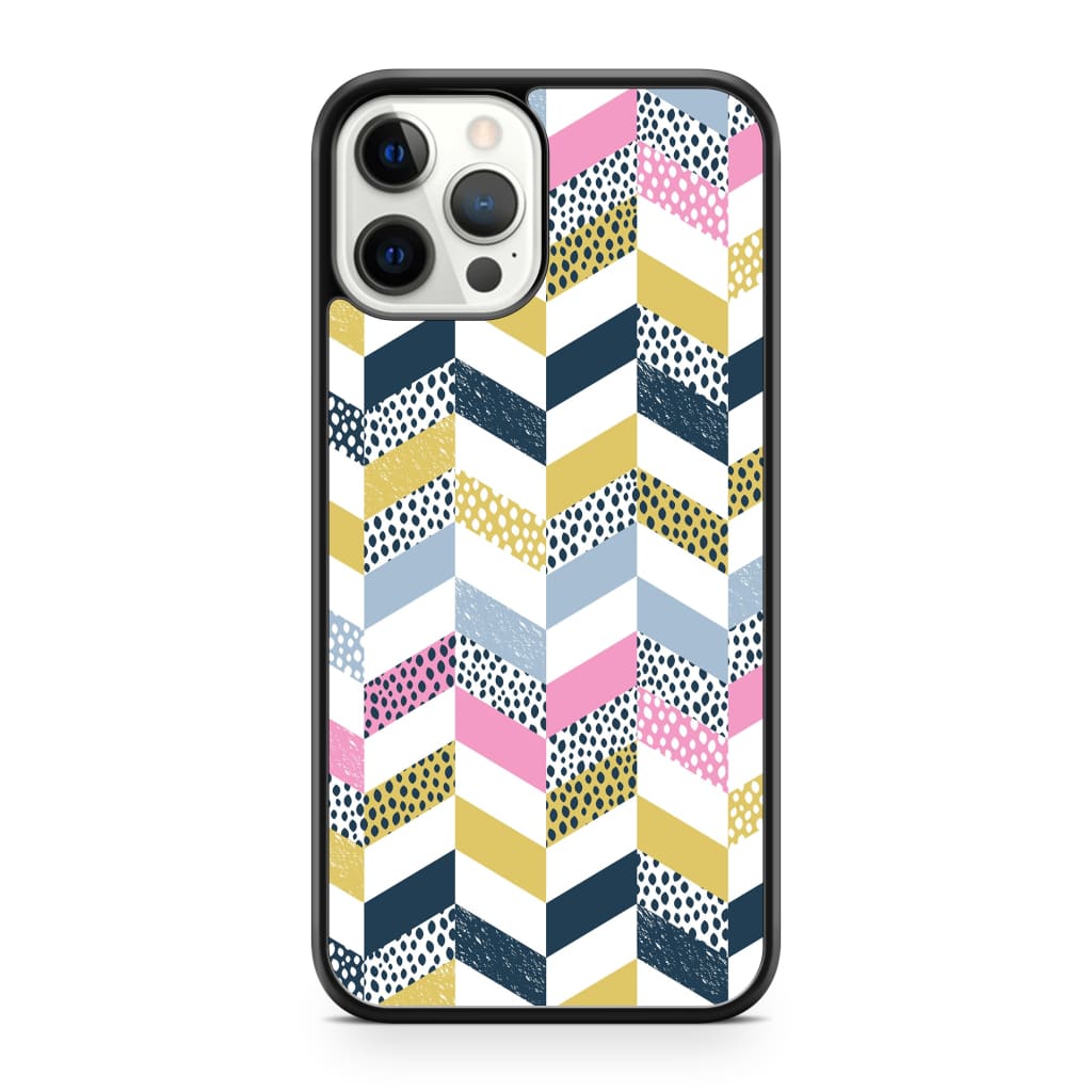 Kiwi Cases - iPhone 13 Pro Max Zigzag Indigo Phone Case